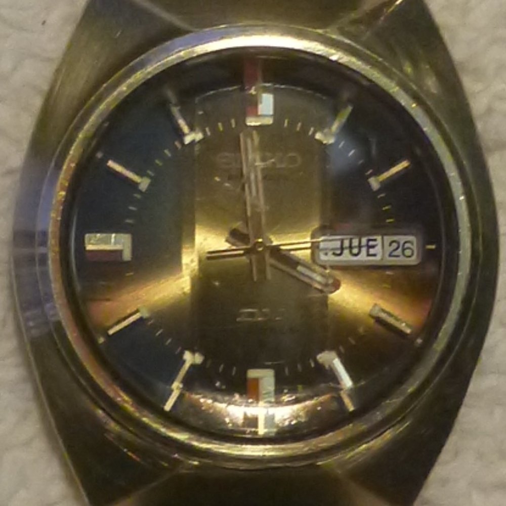 Vintage Seiko Dx Automatic 17 Jewel Watch With Gold P… - Gem
